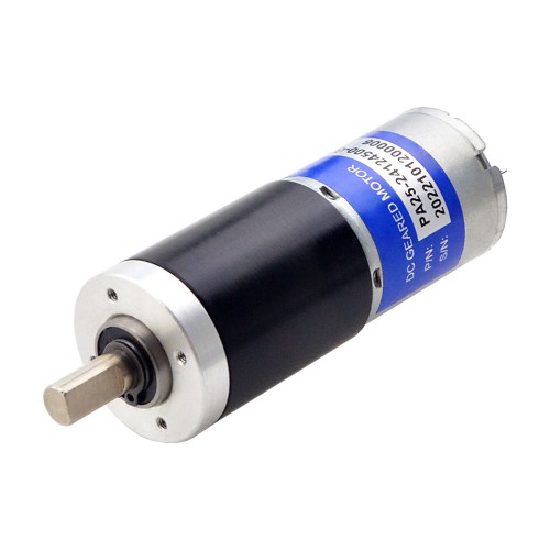 12V Brushed DC Gearmotor PA25-24126000-G361 63.7N.cm/12RPM with 361:1 ...