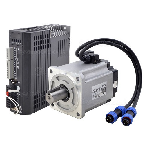 What are the key differences between AC and DC servo motors?