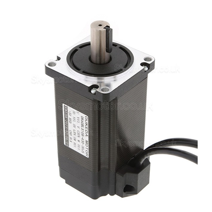 300W/400W 24V/48V Brushless DC Motor BLDC Motor OK60BLS108 95.55Ncm ...