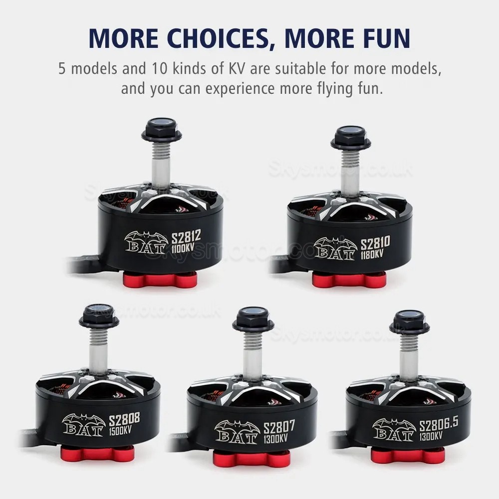 SURPASS Hobby S2306.5 900KV /1100KV Brushless Drone Motor (compatible ...