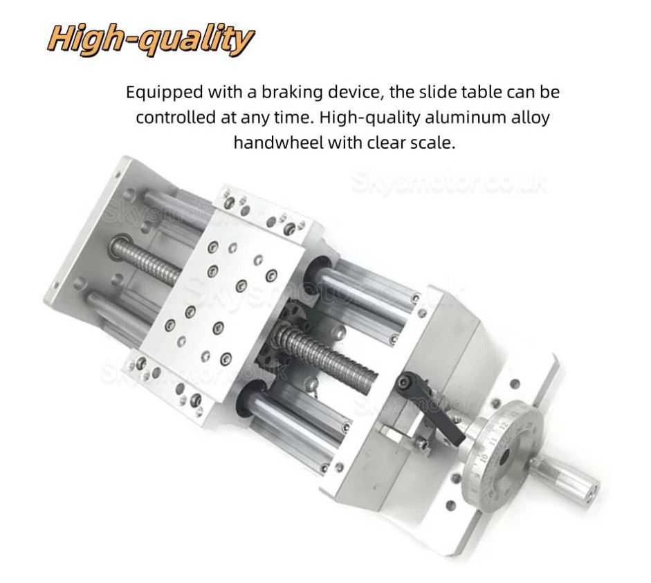 Manual CNC Slide Table OSP001615 Heavy Duty Ballscrew Linear Motion ...
