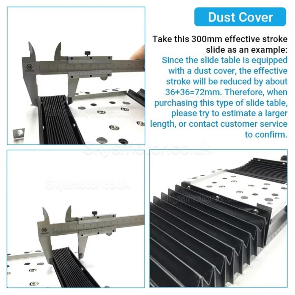 Manual CNC Slide Table OSP001615 Heavy Duty Ballscrew Linear Motion ...